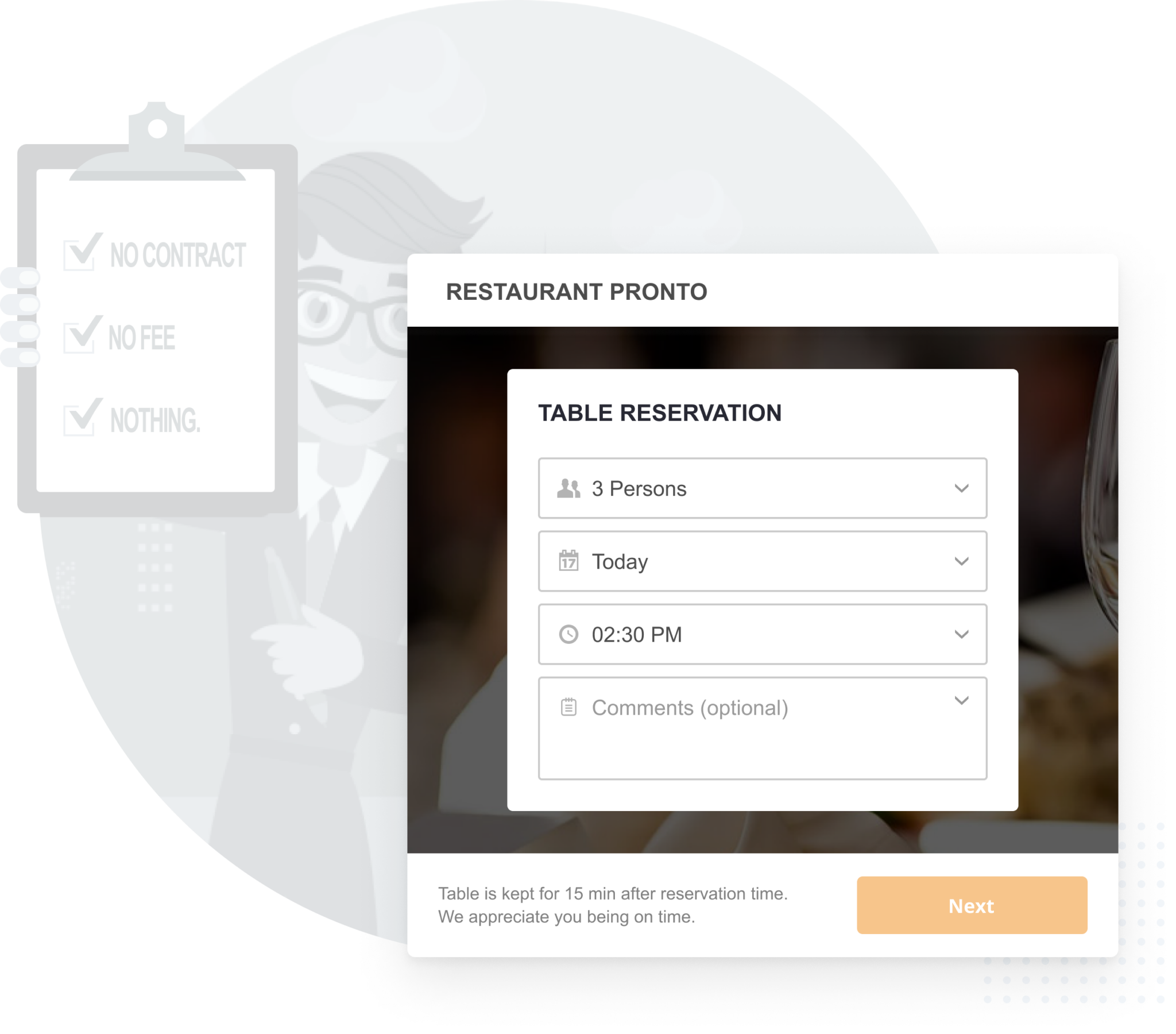 free-table-booking-system-for-restaurants * Ordering Website